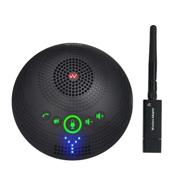 Quality Professional Conference Microphone SQ-M13W 2.4G Wireless Omnidirectional Microphone, 360 Degree Pickup, High Definition Audio, and Noise Reduction for sale