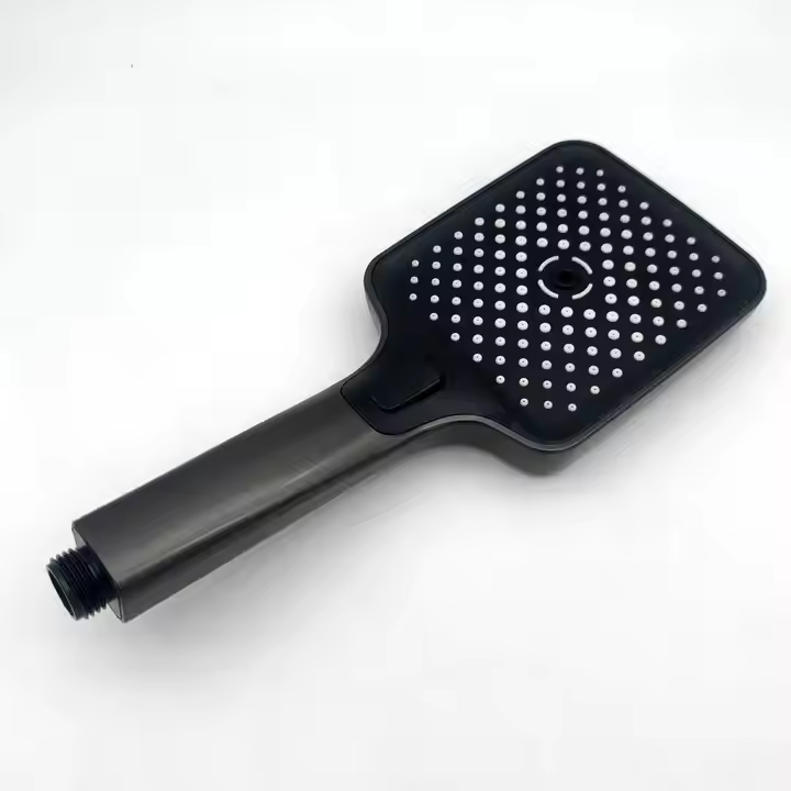Wall mounted shower head installation view