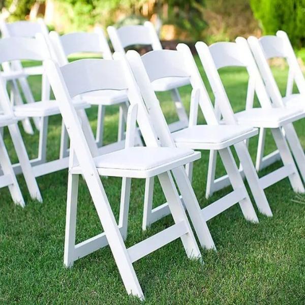 Quality Home Office Portable Folding Stackable Chair for Wedding Events Wood PP Material for sale