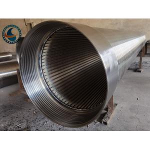 Quality SS304 Slot 40 Continuous Slot Wire Wrapped Screen For Sand Control for sale