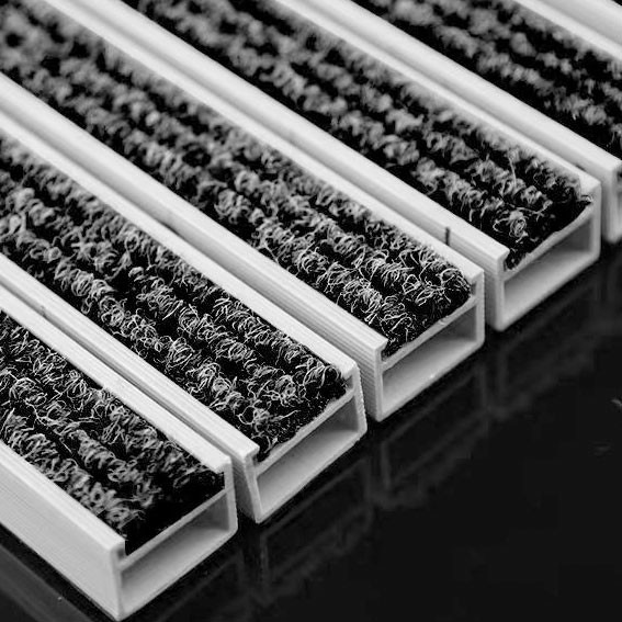 Quality 20 MM Depth Dirt Trapping Aluminum Entrance Mats for sale
