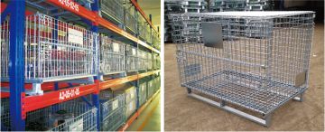 Galvanized Wire Mesh Container