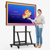 Quality Digital 86 Inch Smart Board , IR Touch Teacher Interactive Whiteboard for sale