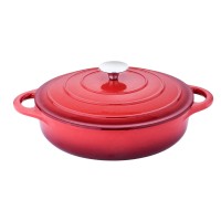 Quality Chef Enameled Oval Dutch Oven With Lid Size 30cm 4.2/5.5kg for sale