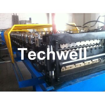 Quality Chain Transmission Double Layer Roll Forming Machines For Corrugated Sheets for sale