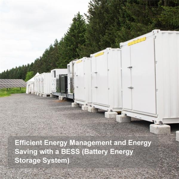 Quality High Performance Battery Energy Storage Station System 670V With Solar Panel for sale