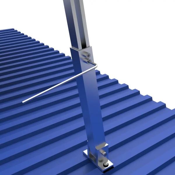 Quality 25YRS Service Life Anodized Solar System Brackets for Adjustable Front and Rear for sale