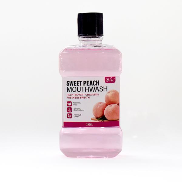 Quality Alcohol Free Antibacterial Mouthwash 250ml Multi Flavors Mouthwash for sale