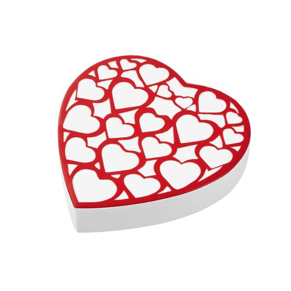 Quality Heart Shaped Gift Box With Heart Pattern Luxury Surprise Present Packaging For for sale