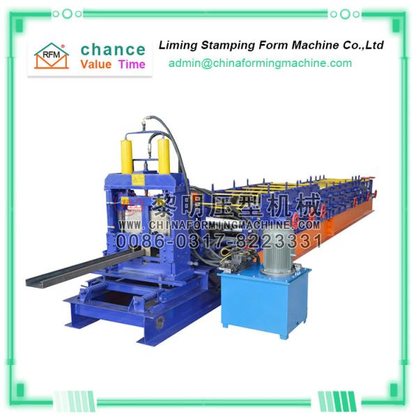 Quality 22kw CZ80 Purlin Roll Forming Machine 300H Steel Frame for sale