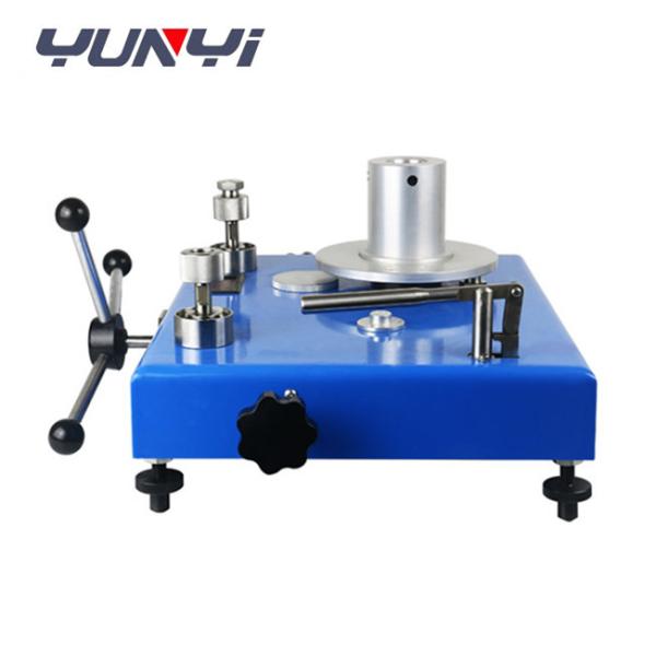 Quality JY Hydraulic Dead Weight Tester Pressure Calibrator With Tungsten Carbide Piston for sale