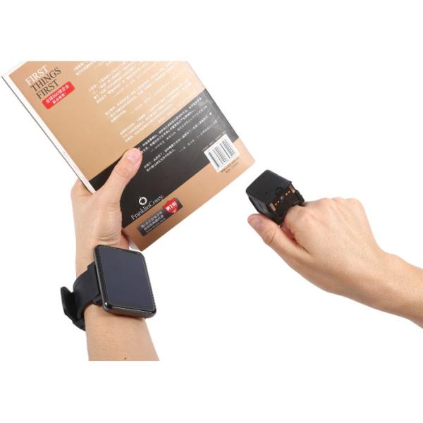 Quality Mini Cordless 2D Ring Barcode Scanner For Library Supermarket And Hospital for sale