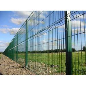 Quality 8ft High Fence Panels , 50x200mm Galvanized Mesh Panels for sale