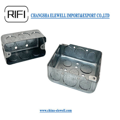 Quality Deep Conduit Extension Galvanized Steel Metal Socket Box for sale