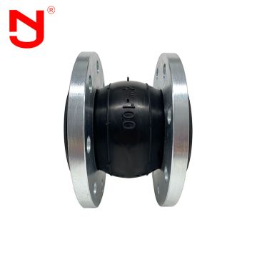 Quality Epdm Flexible Single Sphere Rubber Expansion Joint Bellow Connector Flange Type for sale