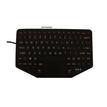 Quality USB PS/2 Fn Keys Industrial Rugged Vehicle Keyboard for sale
