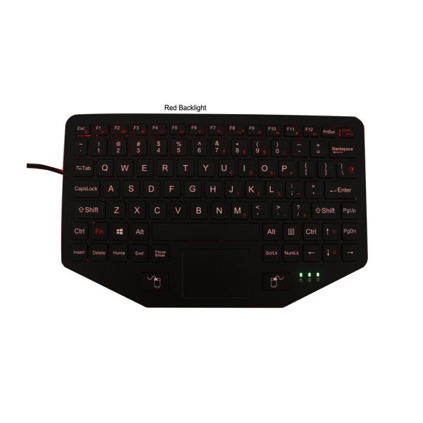 Quality USB PS/2 Fn Keys Industrial Rugged Vehicle Keyboard for sale
