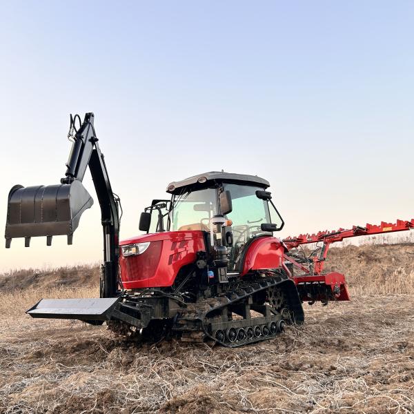 Quality Agricultural Compact Crawler Tractor 120HP With Tracks for sale