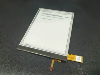 Quality 6 Inch E Ink LCD Display with Antiglare Hard Coating and Original Version EPD for sale