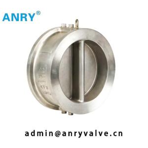 Quality API594 Stainless Steel CF8 Dual Plate Wafer Check Valve for sale