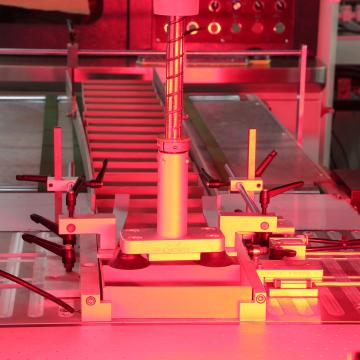 Quality Cardboard Box Making Positioning Machine With Double Basler Cameras for sale