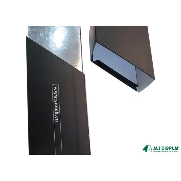Quality Silver Black CDR PSD Cosmetic Packaging Boxes Gift 50mm UV for sale