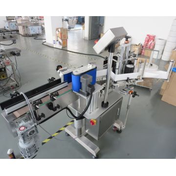 Quality PET Plastic Wrap Around Label Applicator Machine Oil Bottle Labelling Machine for sale