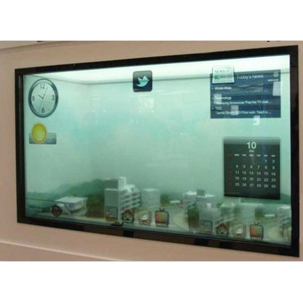 Quality Flexible Size Transparent Lcd Screen Colorful With Self Close Cooling System for sale