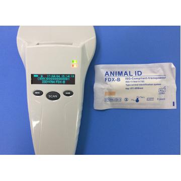 Quality Durable RFID Microchip Pet Scanner , USB / Bluetooth Animal Chip Reader for sale