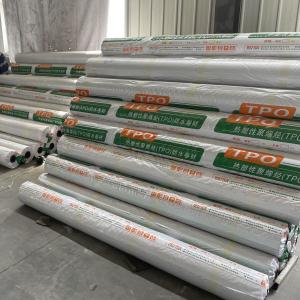 Quality Thermoplastic Polyolefin TPO Single Ply Roofing Membrane Waterproof Membrane for sale