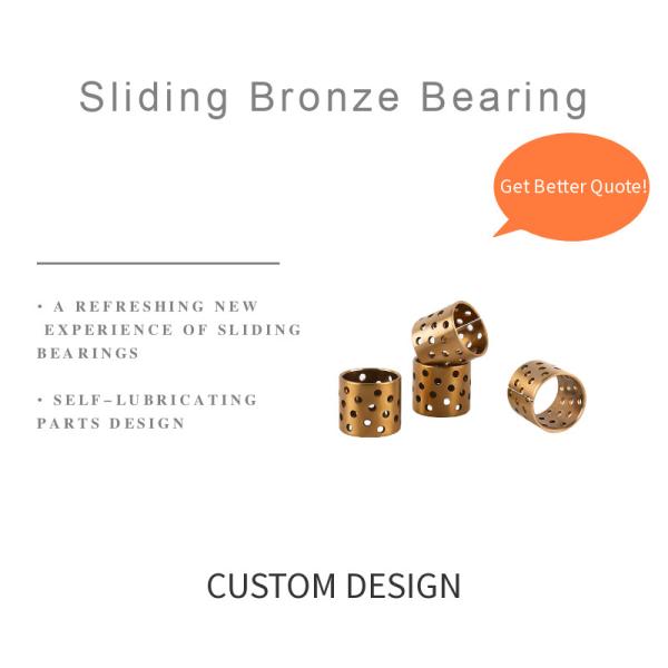 Quality Split Type CuSn8 Bronze Flange Slide Bearing for sale