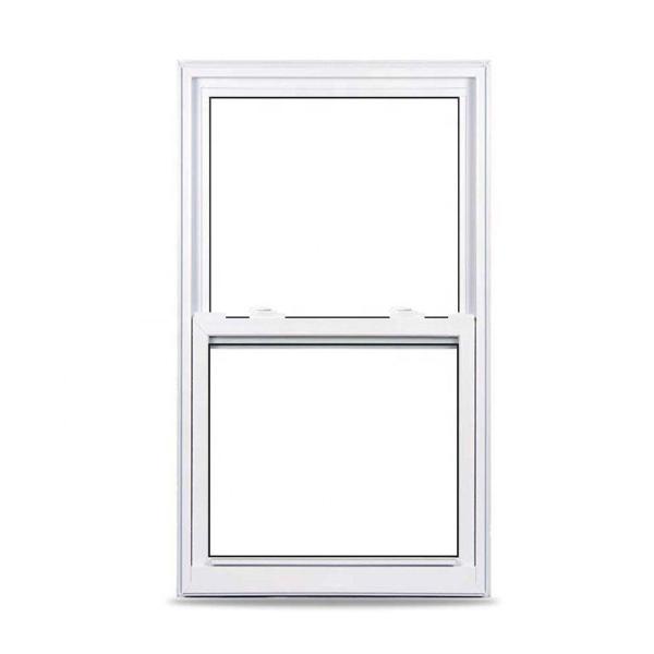 Quality Sliding UPVC Double Hung Window Ventilator 30X60 Vinyl Glass for sale