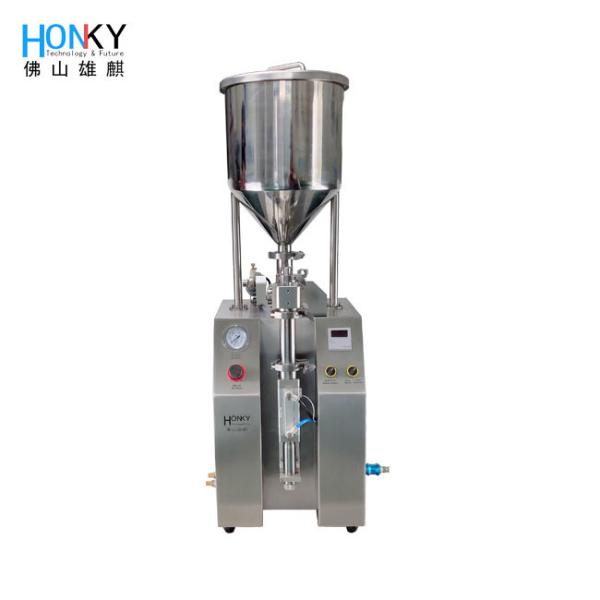 Quality Full Electric Piston Syringe 12ml Tube Filling Machine Desktop Design for sale