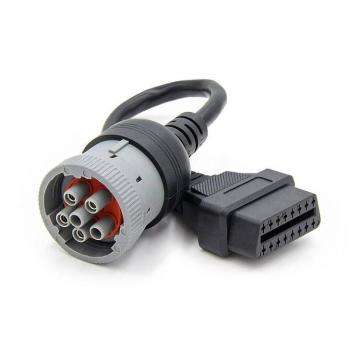 Quality 6 Pin Automotive Wire Harness Assembly Female Extension Cable for sale