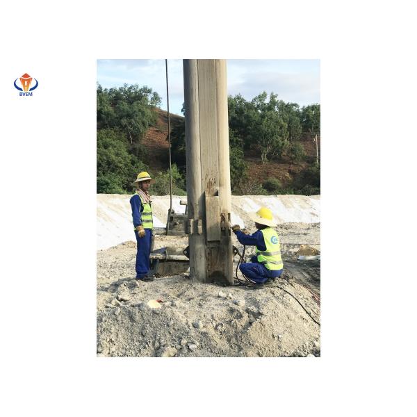 Quality High Power Vibroflot Drive Pile Machine Strong Penetration Capacity 130KW for sale
