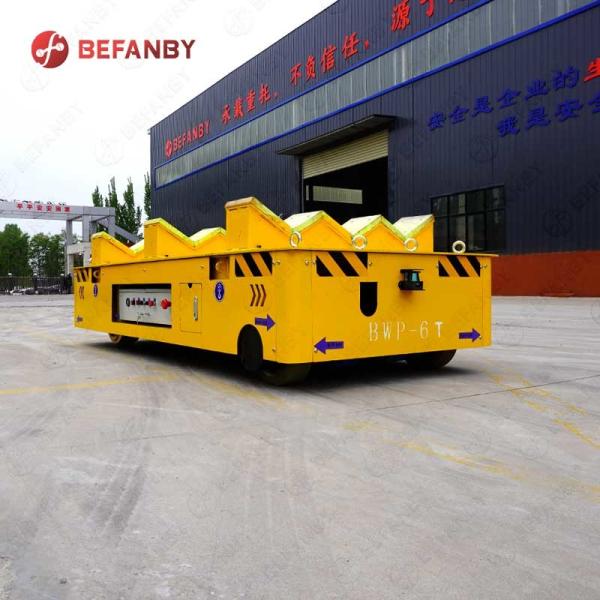 Quality V-Frame Battery Trackless Coil Transport Cars for sale