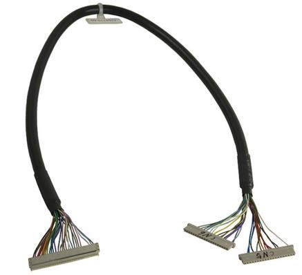 Quality 1M Length FI E30H Custom LVDS Cable Assembly For Lcd Monitor for sale