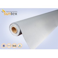 Quality High Strength Fire Resistant Waterproof PU Fiberglass Cloth for multiple thermal for sale