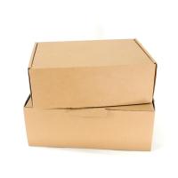 Quality Custom Logo Printed Hard Flat Pack Die Cut Folding Kraft Mailer Boxes For for sale