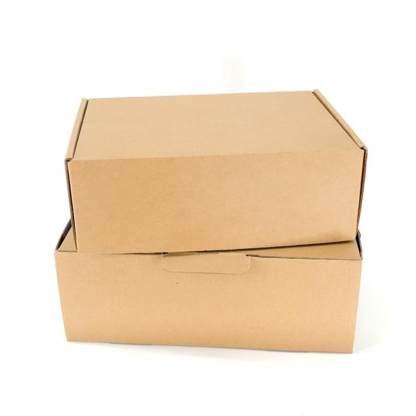 Quality Custom Logo Printed Hard Flat Pack Die Cut Folding Kraft Mailer Boxes For Shipping for sale