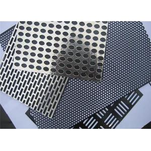Quality 2.5m Width Round Hole Galvanized Steel Perforated Sheet for sale