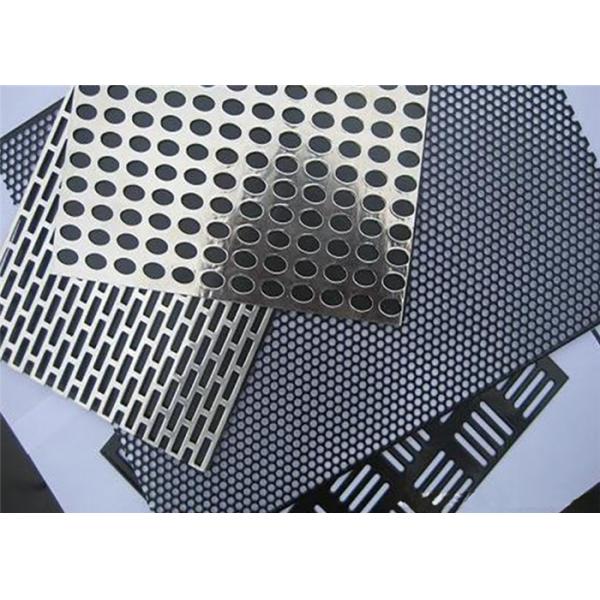 Quality 2.5m Width Round Hole Galvanized Steel Perforated Sheet for sale
