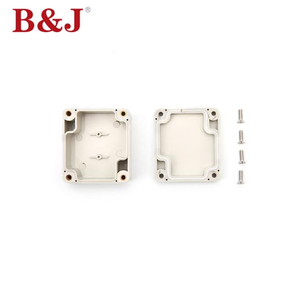 Quality 58 x 64 x 35 mm Waterproof Electrical Enclosures Plastic With Metal Screws for sale