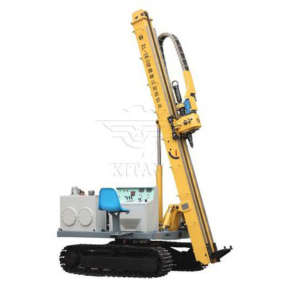 Quality A Three-wing Bit and Crawler Chassis Loading Jet Grouting Drilling Rig for Dam for sale