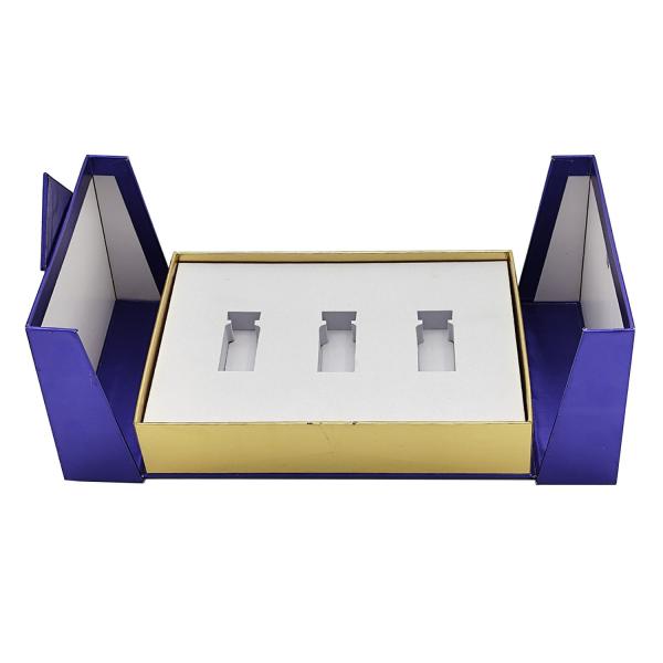 Quality Magnetic Closure Cosmetic Rigid Gift Box Cardboard Luxury Perfume Box Packaging for sale