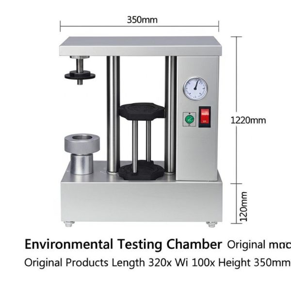 Quality Environmental Testing Chamber with Test Stand 320x100x350mm and Continuous Lighting Time More Than 2000 Hours Featuring Water Shortage Protection for sale