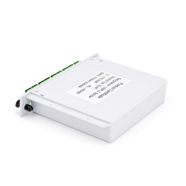 Quality Modular Fiber Optic PLC Splitter 1x8 Inserting Low PDL Divisor De Fibra for sale