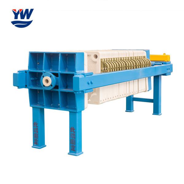 Quality Small Manual Hydraulic Chamber Filter Press PP Plate Handle Type for sale