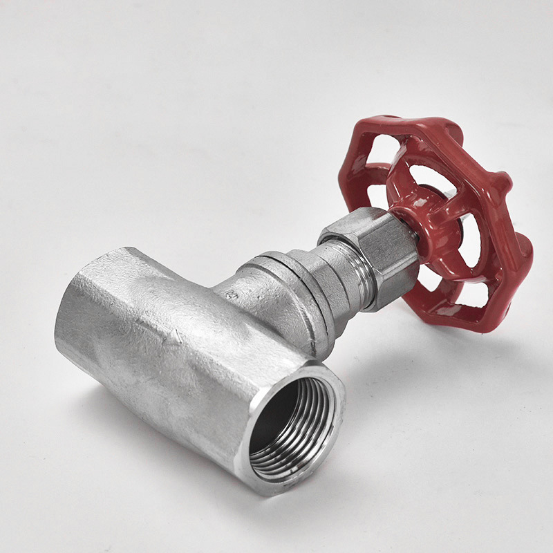 Pn16 Industrial Manual Female Thread Globe Valve