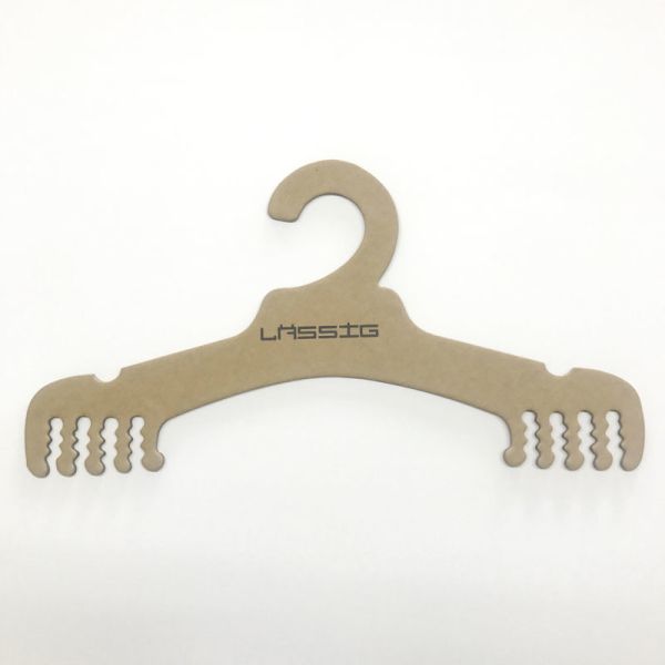 Quality Biodegradable Paper Hangers with 1.5mm 2mm 2.5mm Thickness for Eco-Friendly Underwear Display for sale